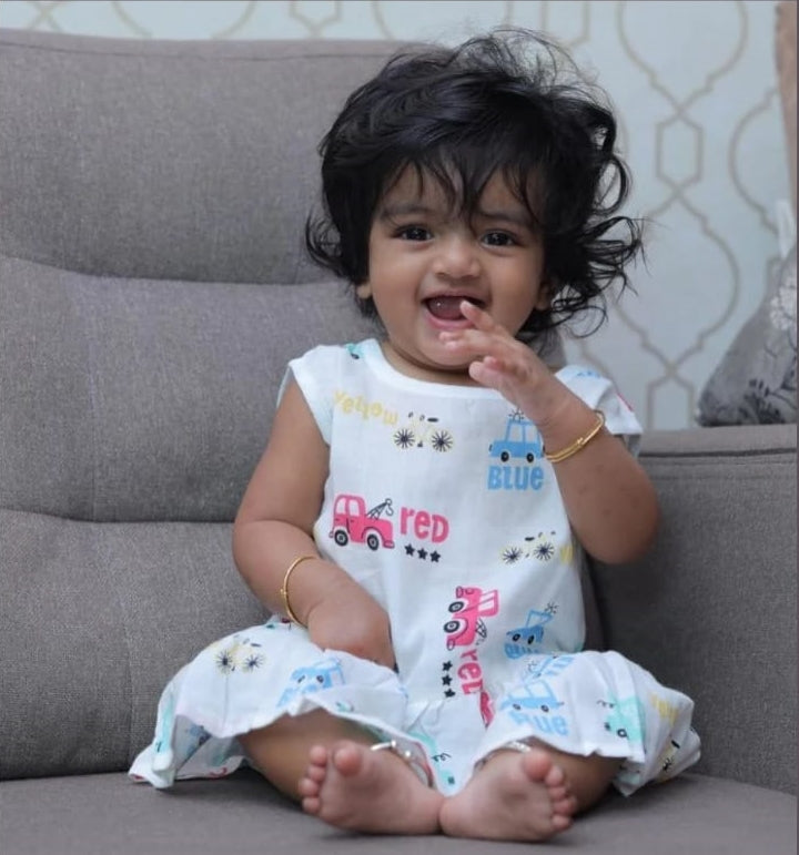 Stylish and Comfortable Muslin Frocks for Babies | Shop the Best Muslin ...